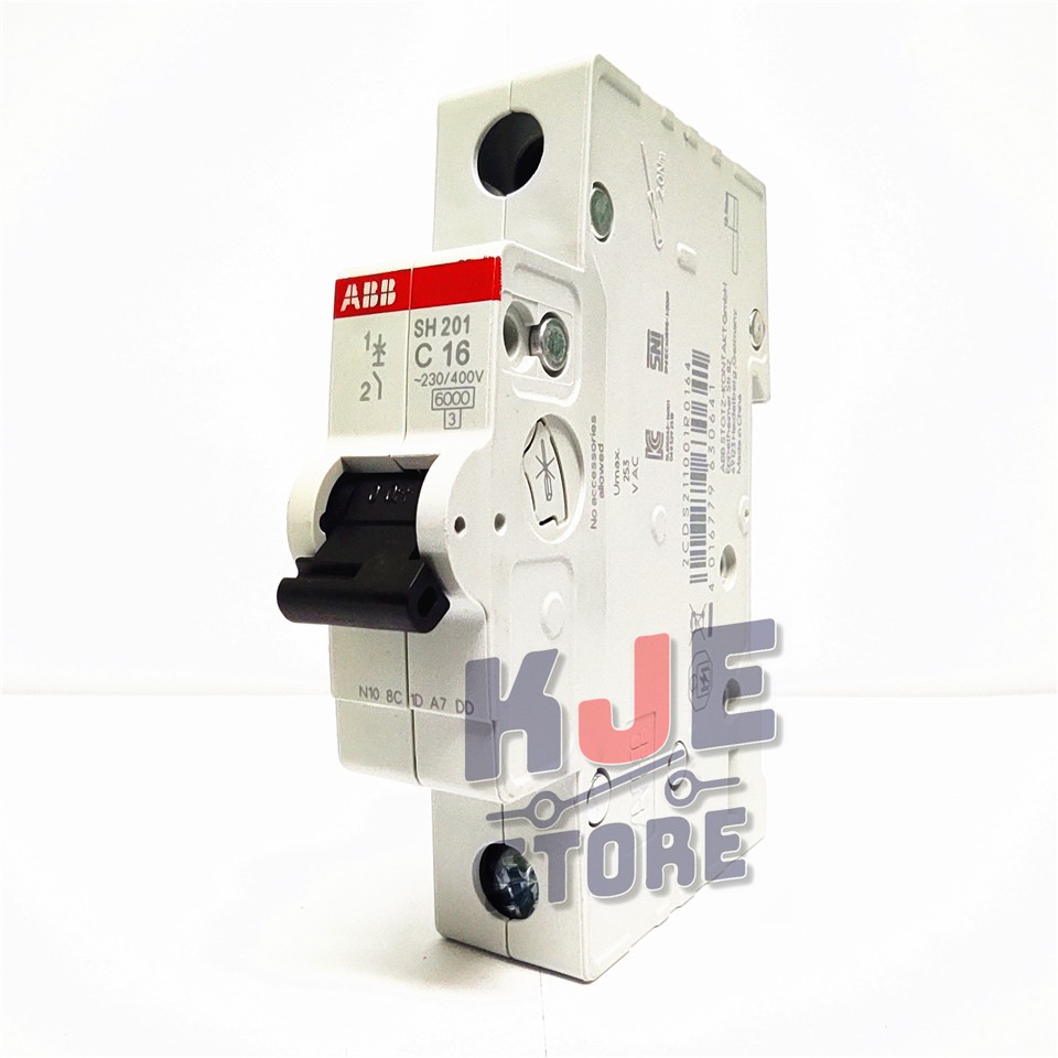 ABB MCB SH201 1P 6kA [6A/10A/16A/20A/32A/40A/63A] [Ready Stock] | Shopee Malaysia