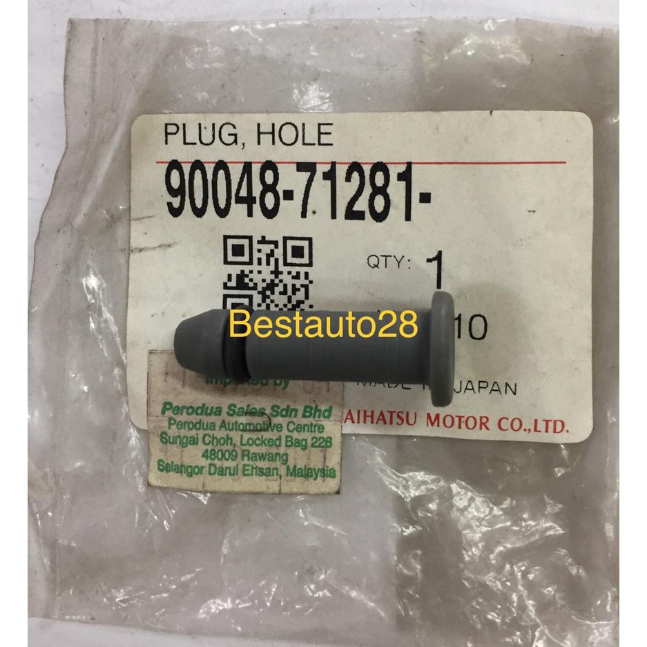 Toyota - Plug, Hole (For Cylinder Head Cover) | Shopee Malaysia
