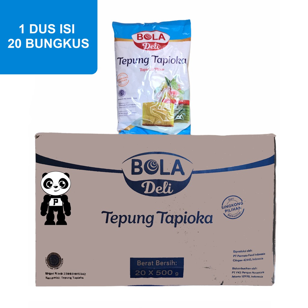 Deli Ball Of Tapioca Flour 1 Carton Contains 20 Packs x 500g Of Tapioca ...