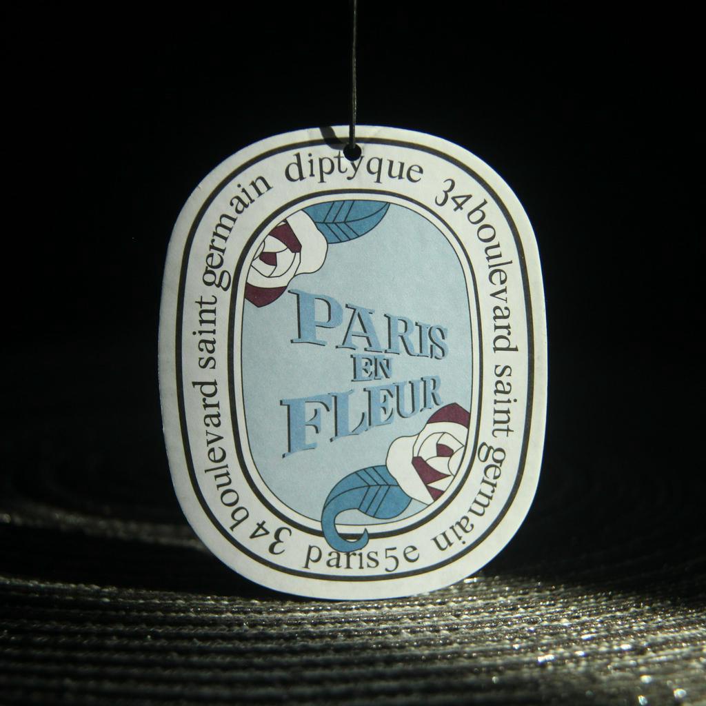 Diptyque Patch De Fragrance Paris En Fleur Fragrance / Car Fragrance ...