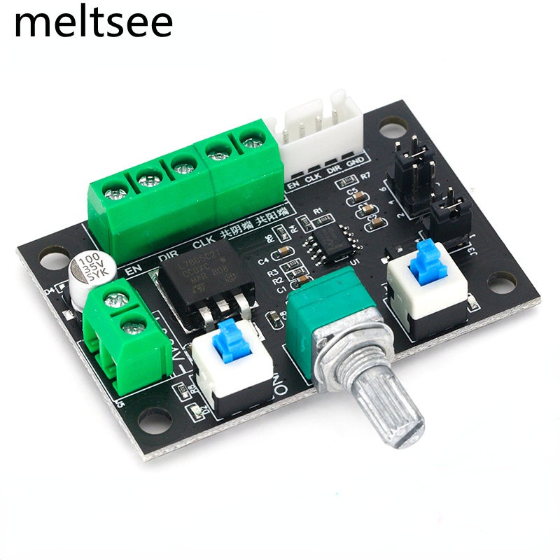 DC 12V 24V Stepper Motor Pulse Signal Generator Module For Stepper Motor Driver Controller Speed ...