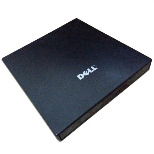 Dell USB Portable Slim External CD DVD Rom Burner Writer Drive Black ...