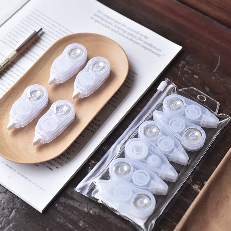 Simple and lovely students use pet transparent correction tape ...