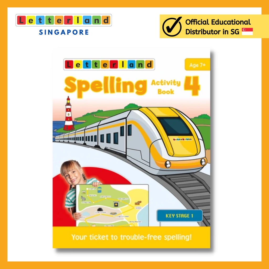 Letterland Spelling Activity Book 4 | Shopee Malaysia
