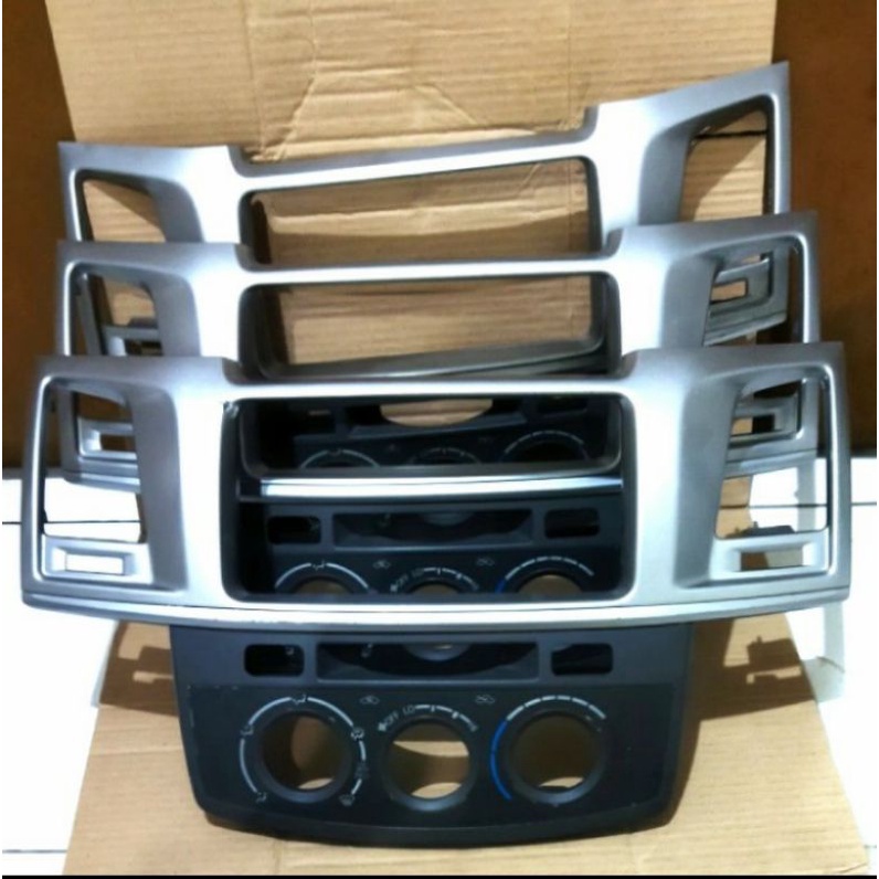 Panel frame head unit And ac fortuner Hlux 2005-2015 original ready ...