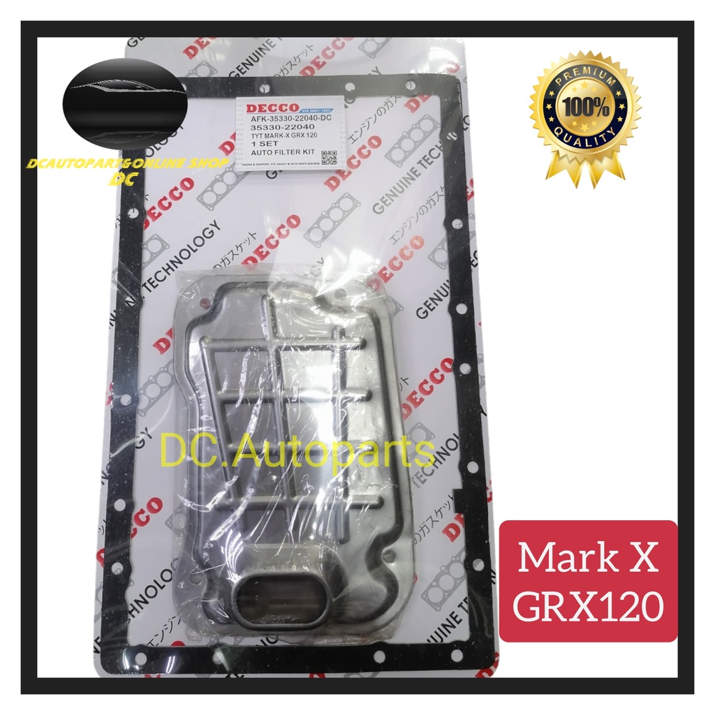 AUTO FILTER TOYOTA MARK X GRX120 GRX130 GEAR BOX FILTER ( FILTER ...