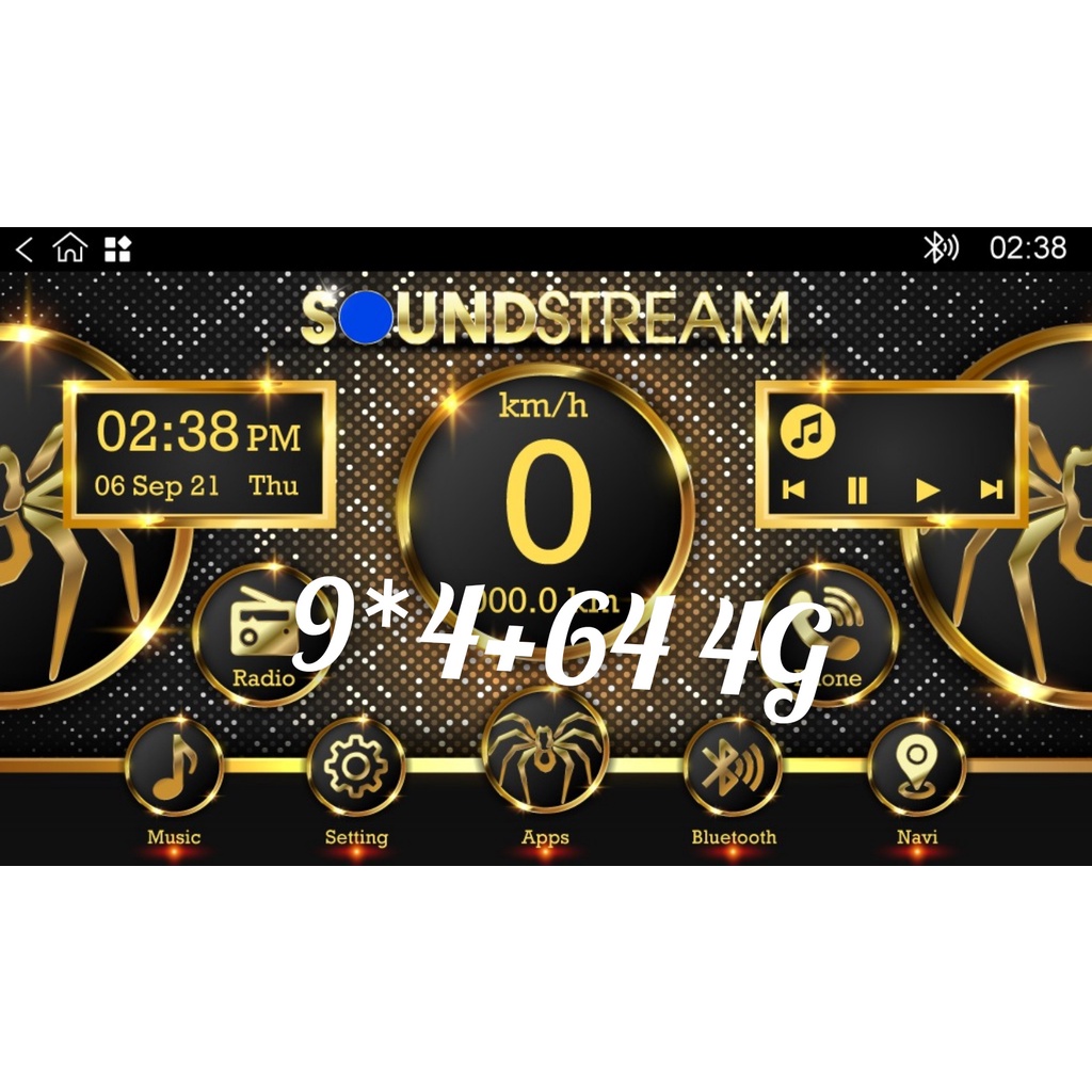 soundstream Android Player Casing 9" Audi A3 2008-2012 (with Socket ...