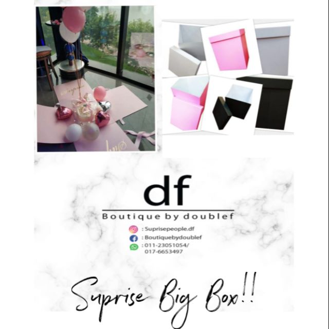 🎊🎉EMPTY BIG SURPRISE BOX MURAH 🎁 | Shopee Malaysia
