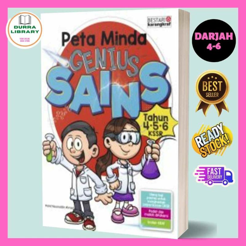 Buku Peta Minda Genius Sains KSSR Tahun 4, 5, 6 - Lakaran Peta Minda ...