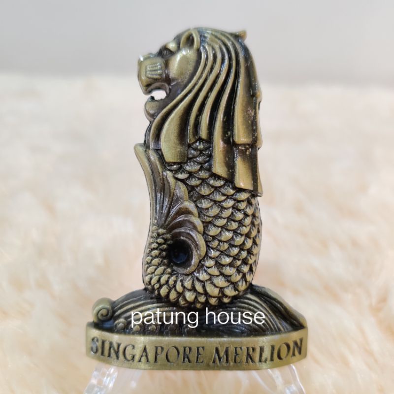 Fridge Magnet Refrigerator Souvenir Singapore Singapore Merlion Besi ...