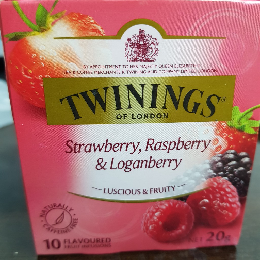 Twinings Strawberry, Raspberry & Loganberry Tea | Shopee Malaysia