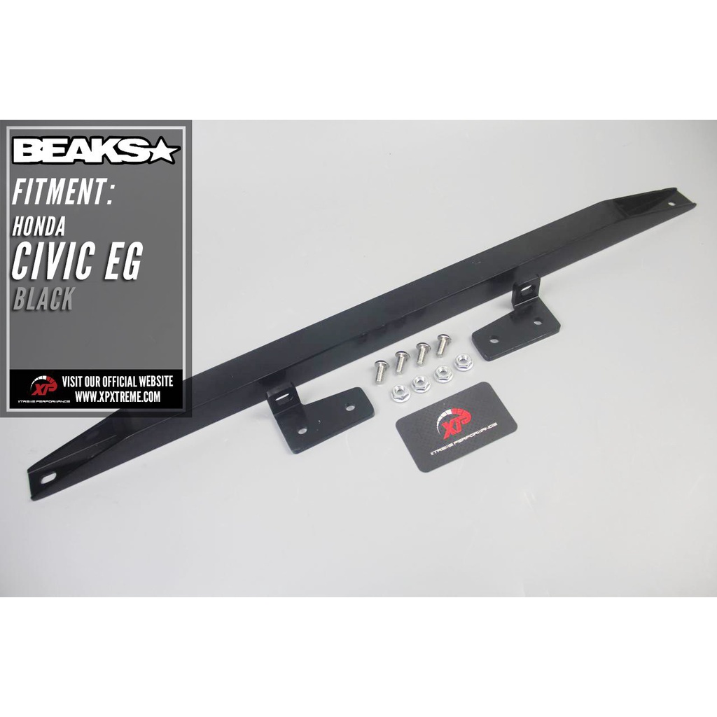 BEAKS REAR SUBFRAME TIE BAR HONDA CIVIC EG BLACK | Shopee Malaysia