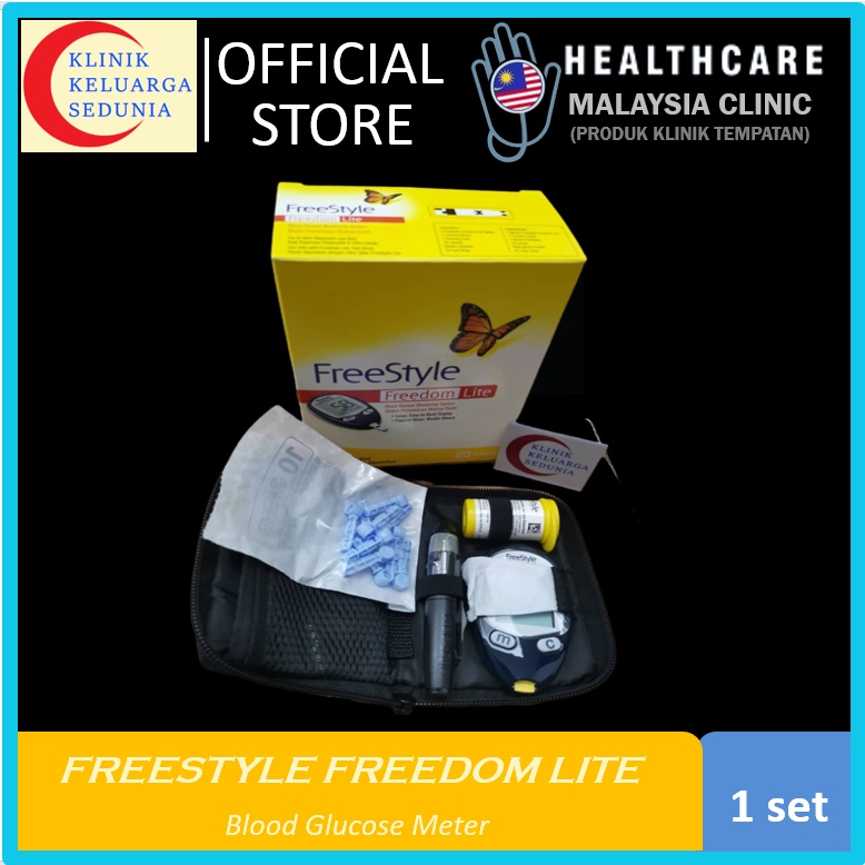 (Lifetime Warranty) Abbott Freestyle Freedom Lite Free Starter Kit Test ...