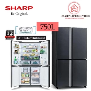 Buy fridge sharp 4 doors Online With Best Price, Apr 2024 | Shopee Malaysia