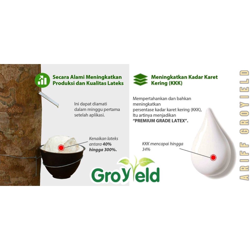 🌱🌱 1 KG (1000ml)ORIGINAL GROYIELD “BAJA GETAH LENGKAP” 🌱🌱 BAJA 🌱CECAIR🌱 ...