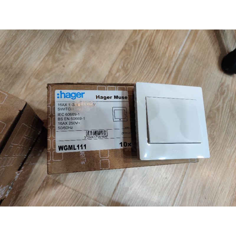 HAGER MUSE ALL TYPE SWITCHES [SIRIM] WGML111, WGML112, WGML121, WGML131 ...