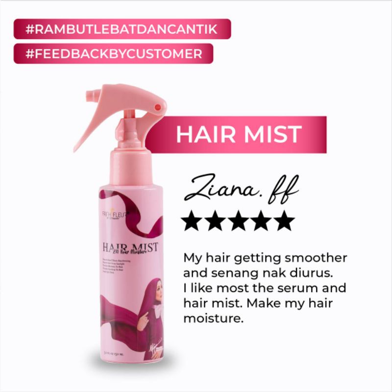 Faith Fleur Hair Mist New Design (Ready Stock - Original HQ) | Shopee ...