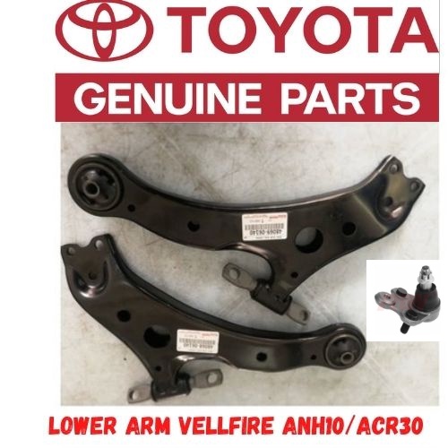 ORIGINAL TOYOTA LOWER ARM HARRIER CAMRY ALPHARD ANH10 / ESTIMA ACR30 /MNH15 / ACU30 /ACV40 ...