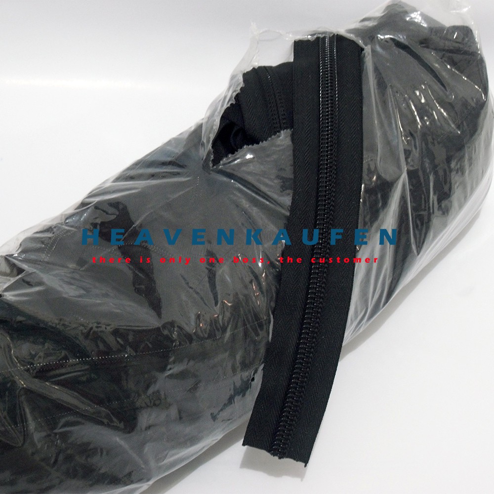 HITAM Ykk Zipper Zipper No. 10 Black Meter | Shopee Malaysia