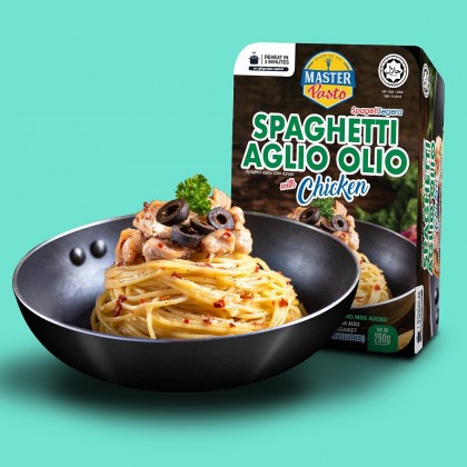 [HALAL] Master Pasto Spaghetti Aglio Olio/ Bolognese/ Mushroom Instant ...