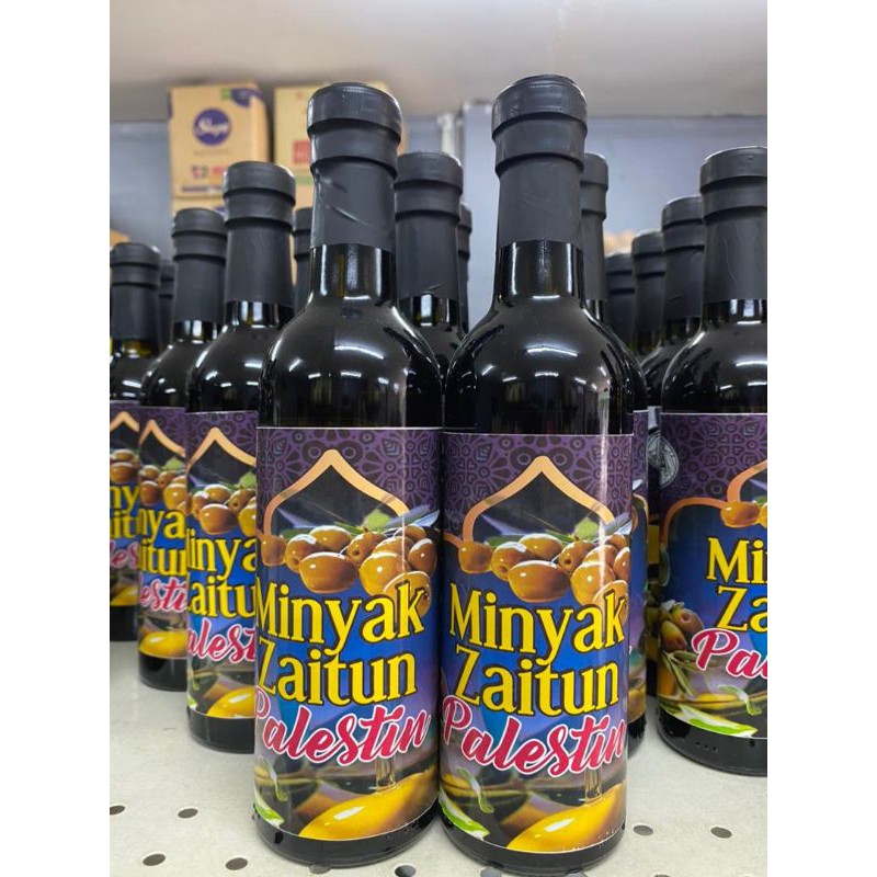 1 Botol Minyak Zaitun Palestine HPA Dalam Botol Kaca Gelap - 375 ml ...