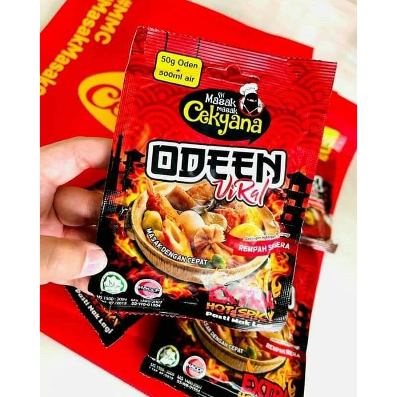 Oden Viral Cekyana pedas, Pes steamboat, Pes Tomyan, Hot spicy | Shopee ...