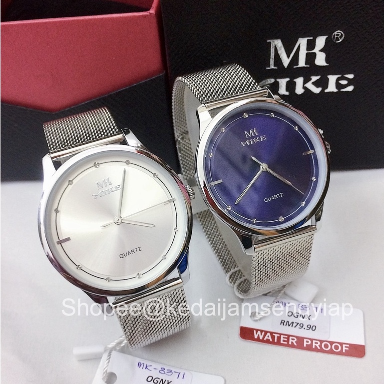100% Original Mike Men Minimalist Classic Watch Stainless Steel Mineral ...