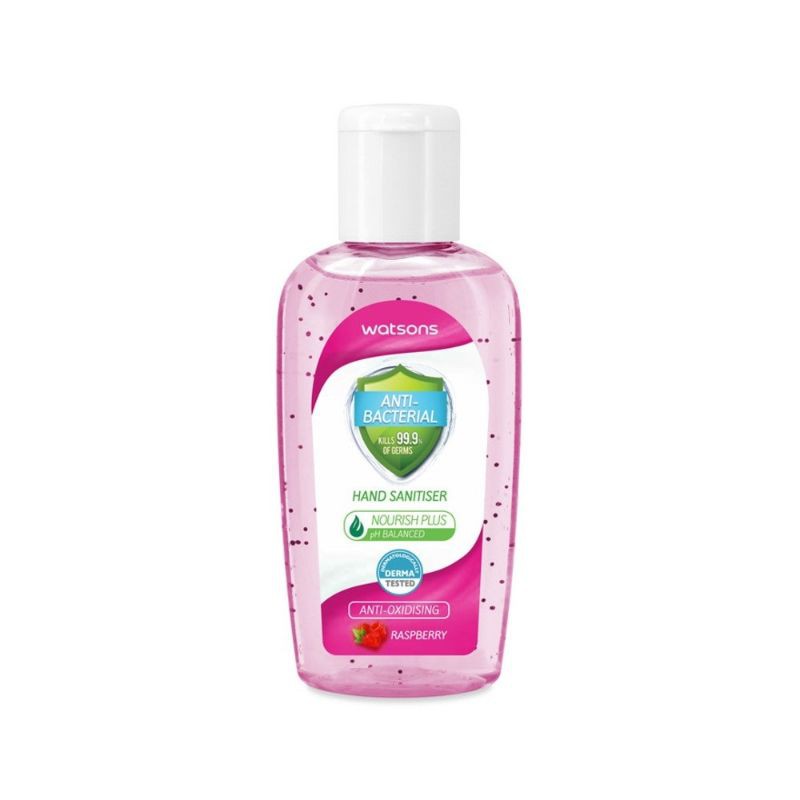 Watsons Anti Bacterial Hand sanitizer 60ml ( Raspberry) | Shopee Malaysia