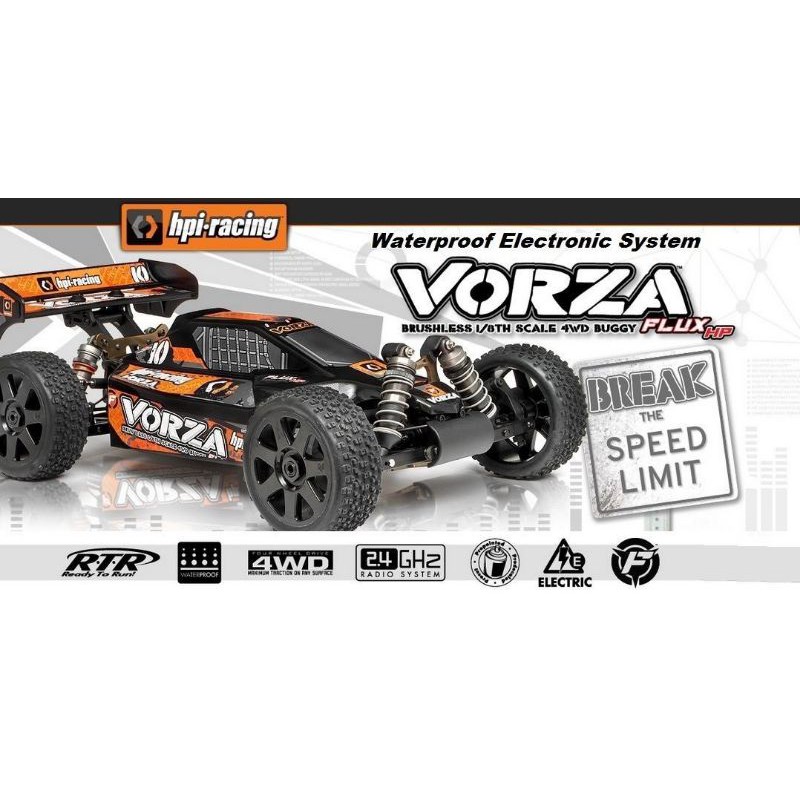HPI RACING VORZA 1.8 RTR 64+mph | Shopee Malaysia