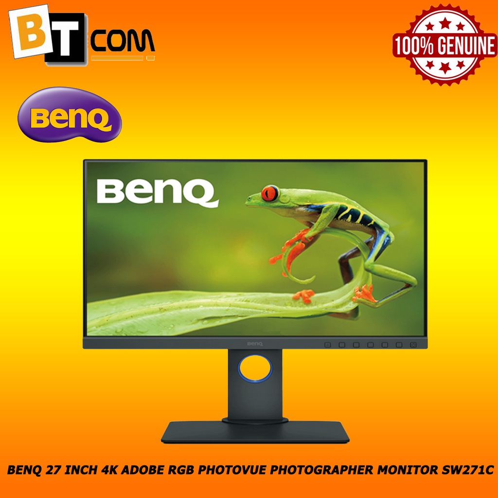 BenQ 27 inch 4K Adobe RGB PhotoVue Photographer Monitor SW271C | Shopee ...