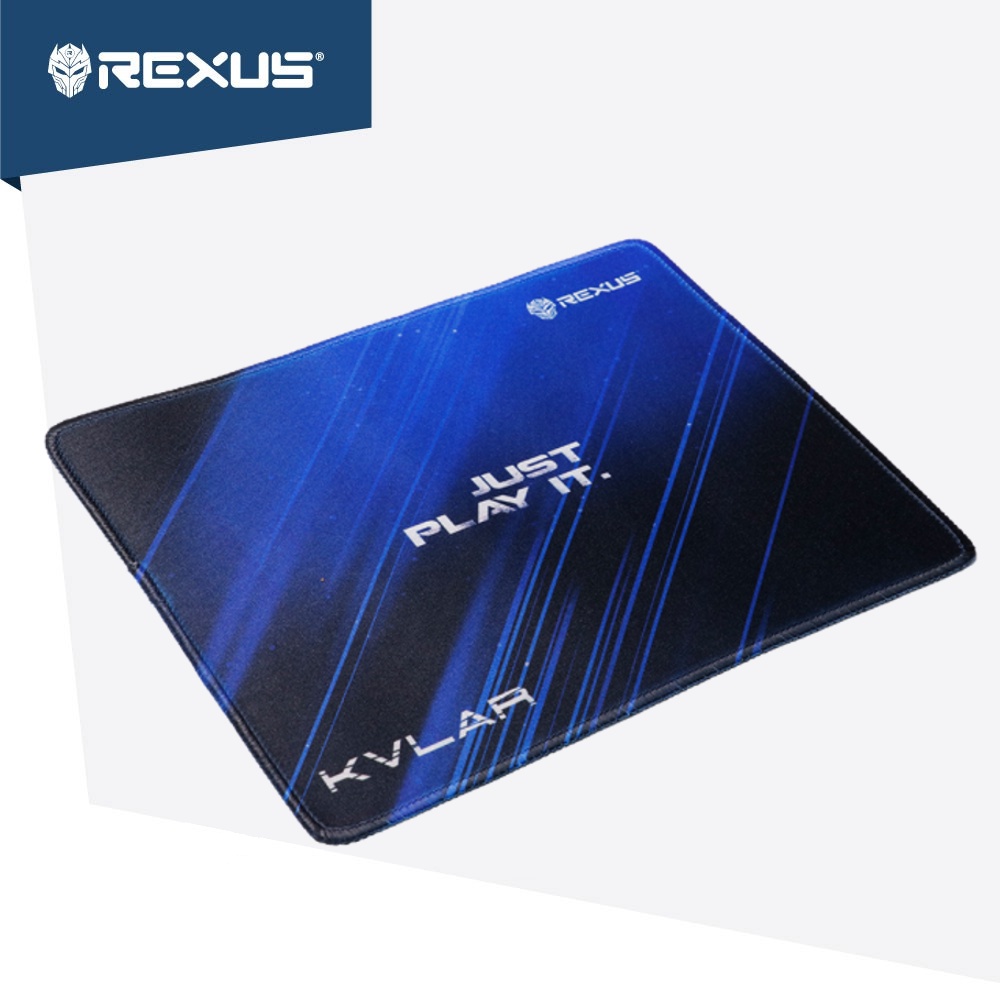Rexus Mousepad Gaming Kvlar T4 25x21cm Thickness 2mm (250mm x 210mm x ...