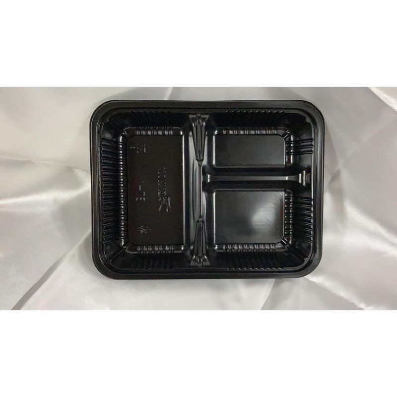 3 Compactment disposable lunch box TAPAU - BENXON 4/3/2/1 Compartment ...