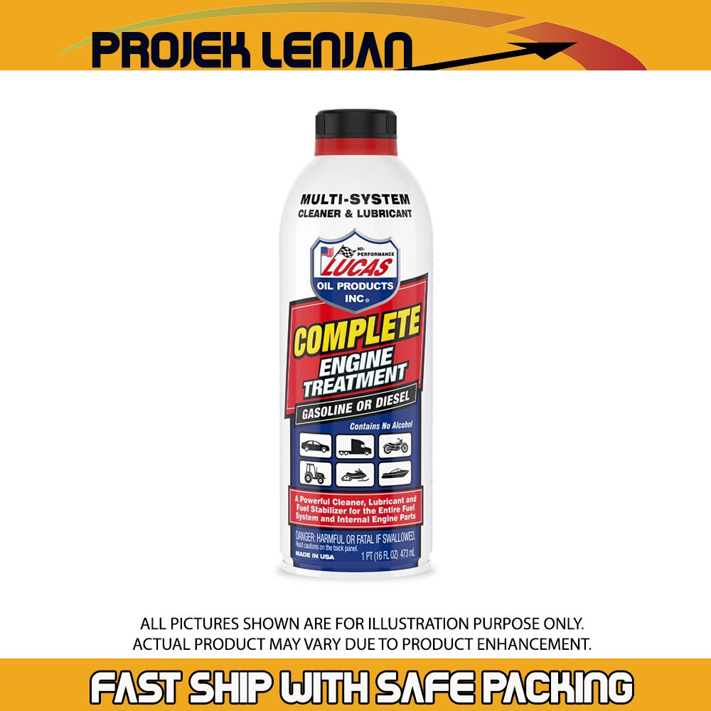 LUCAS COMPLETE ENGINE TREATMENT(16OZ/473ML) | Shopee Malaysia