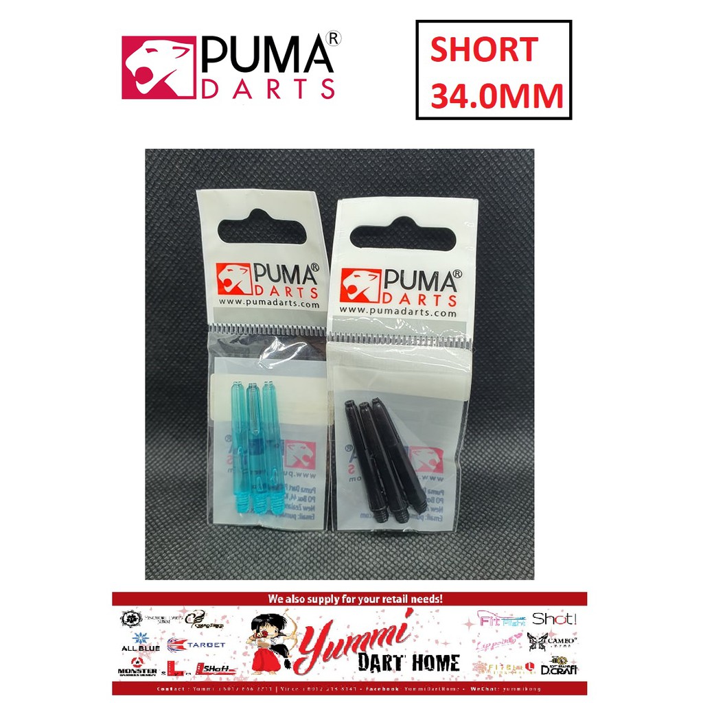 PUMA DART SHAFT - BUBBLE DART SHAFT (SHORT 34.0MM) | Shopee Malaysia