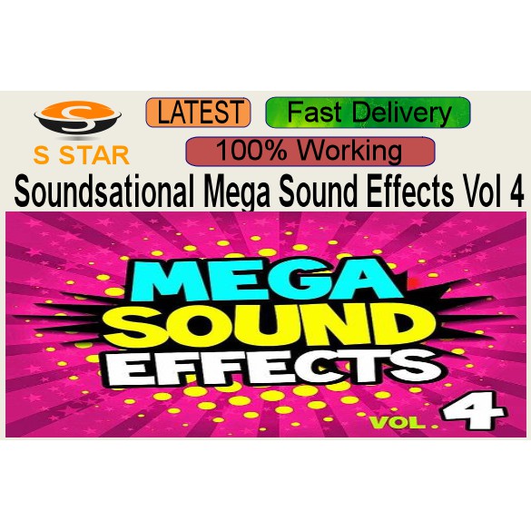Soundsational Mega Sound Effects Vol 4 | Shopee Malaysia