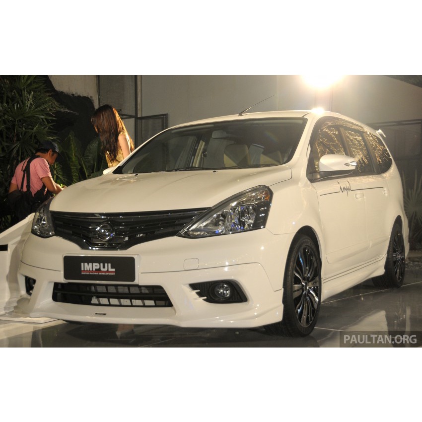 Nissan Livina 2014 Bodykit Impul Spoiler No Paint Ready Stock !!! | Shopee Malaysia