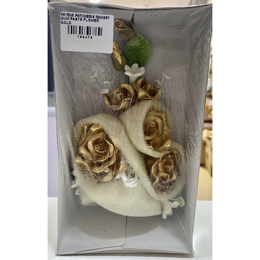 （VA'MIA）Clear stock [READY STOCK] Edible Gumpaste Flowers Roses Set ...