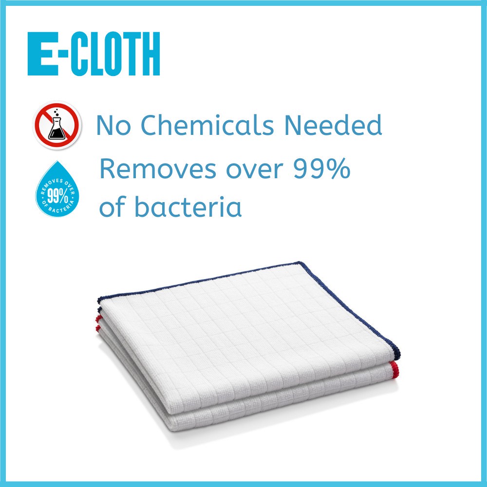 E-Cloth Wash and Wipe Kitchen Eco Cleaning Cloth (2Pcs/Pack) | Shopee ...