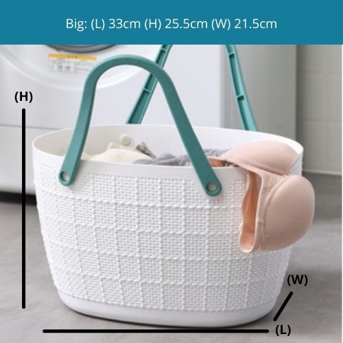 BH Basket Japanese Style Grocery Oval Supermarket Outdoor Vegetable Beg ...