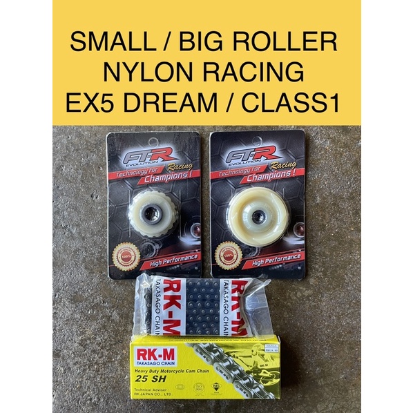 EX5 SMALL ROLLER KECIK BIG ROLLER BESAR RACING HEAVY DUTY NYLON ...