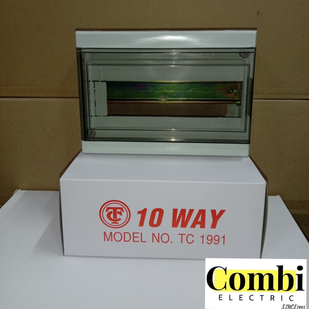 TC (Tham Chee) Surface PVC MCB DB BOX / 6 Way to 21 Way CONSUMER UNIT | Shopee Malaysia