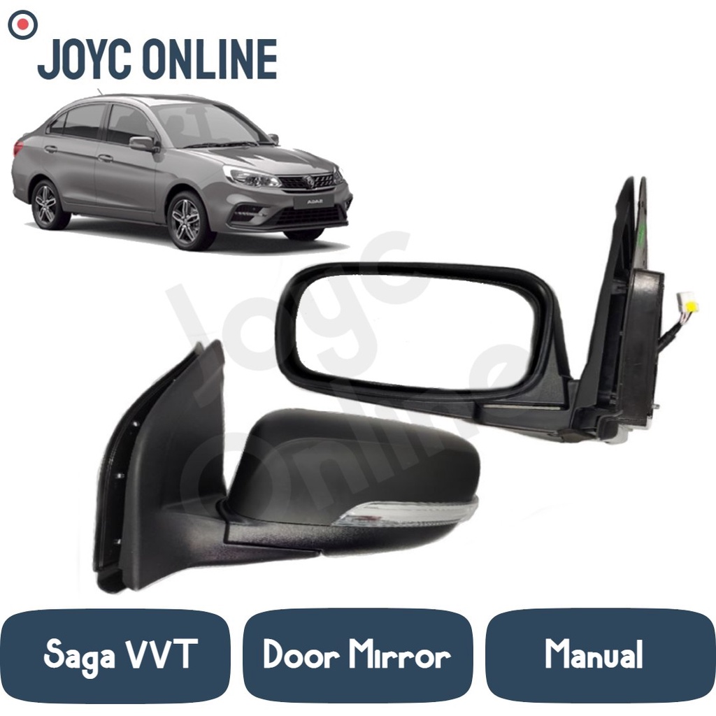 PROTON SAGA VVT MC1 MC2 2016 - 2025 DOOR MIRROR SIDE MIRROR WITH GLASS ...