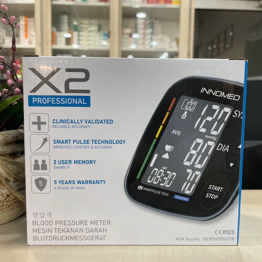 Innomed Blood Pressure Meter (X1 Basic/X2 Professional) | Shopee Malaysia