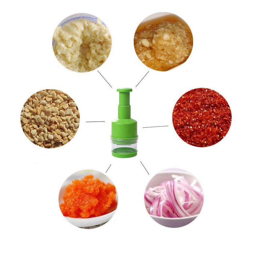 Multifunction Veg Chopper Stainless Steel Hand Pressure Chopper ...