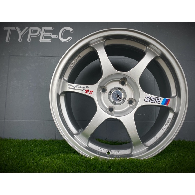 SSR Type-c 17x8jj 4x114.3 et35 silver/GM New rim johorbaru | Shopee Malaysia
