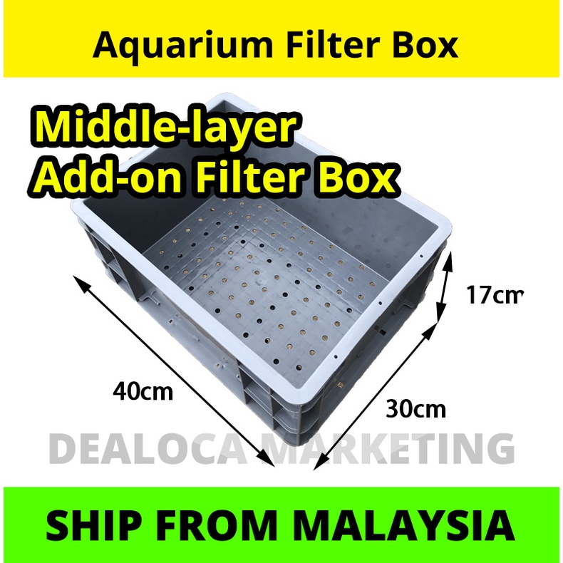 Middle Layer Add-on Box Extra Buy Aquarium Filter Box Water Filtering ...