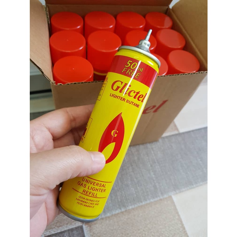Glictel Universal Gas Lighter Refill 180ml | Shopee Malaysia