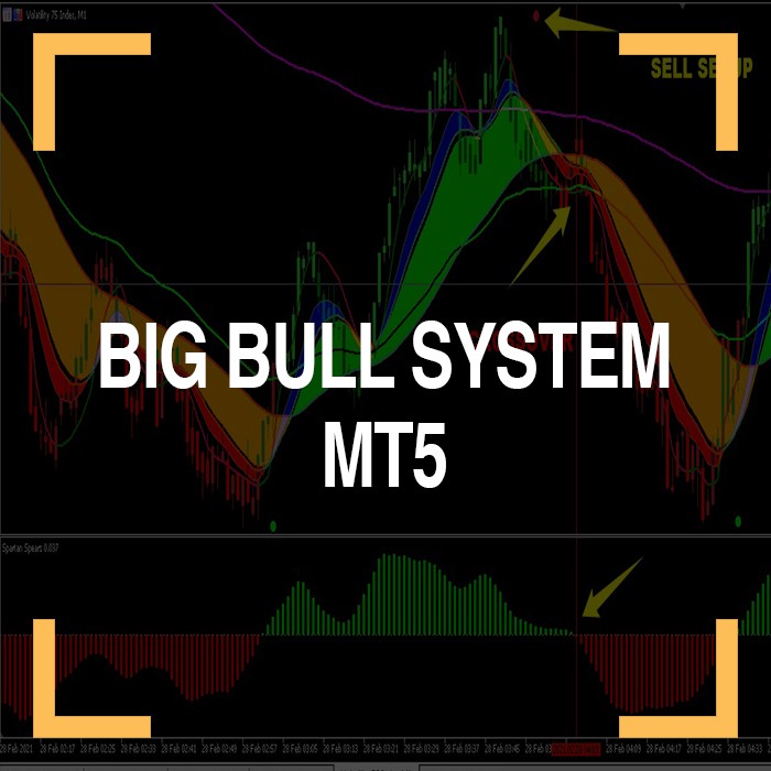 👍🏻BIG BULL SYSTEM | Fx Trading MetaTrader 5 System MT5 Buy Sell System Indicators INDIKATOR ...