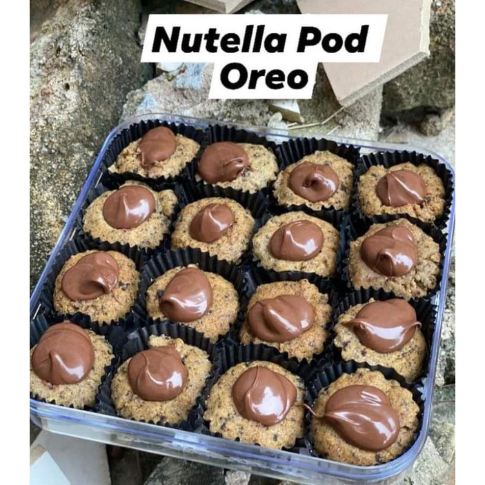 Nutella Pod By Sekutayana | Cookies Raya | Kuih Raya | Butter Premium ...