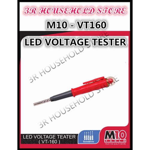 M10 VT-160 HIGH QUALITY LED TEST PEN VOLTAGE TESTER | Shopee Malaysia
